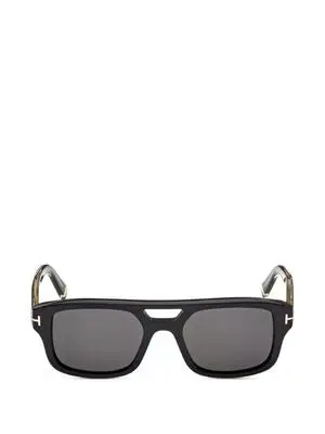 TOM FORD Square Frame Sunglasses - Black