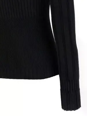 Balmain Buttoned V-neck Cardigan - Black
