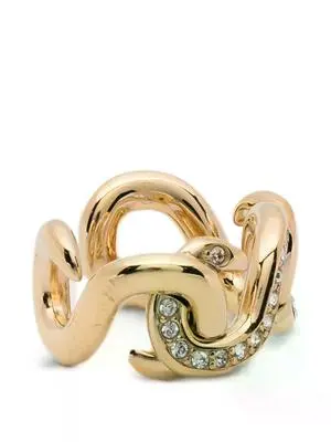 SWAROVSKI Dextera Open-band Ring - Gold