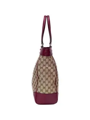 Gucci Patterned Top Handle Tote Bag