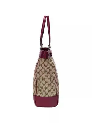 Gucci Patterned Top Handle Tote Bag