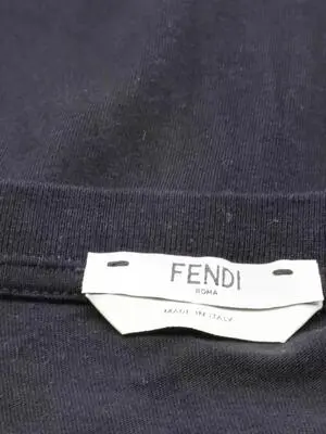Fendi Rama Cropped T-shirt