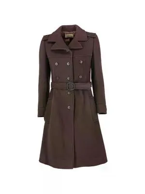 Women's Belted Wool Overcoats