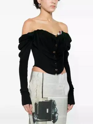 VIVIENNE WESTWOOD Button Bea Corset Top