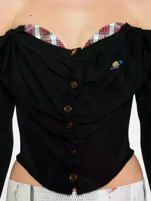 VIVIENNE WESTWOOD Button Bea Corset Top