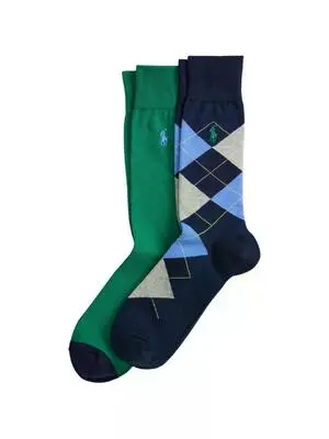 Polo Ralph Lauren Argyle Socks - Blue