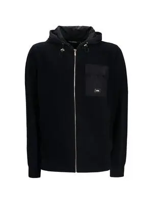 Karl Lagerfeld Zip-up Hooded Jacket