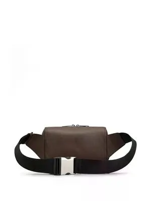 TOD'S Logo-detail Messenger Bag - Brown