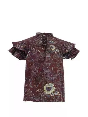 Ulla Johnson Letty Floral Blouse