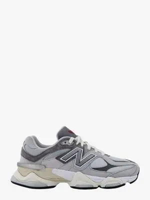 NEW BALANCE 9060 Mesh And Suede Sneakers - Grey