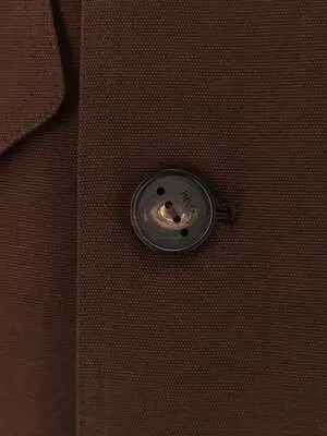 HEVO Isola Di San Pietro Cotton Jacket - Brown