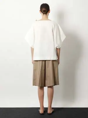 Soeur Issa Organic Cotton Top - White