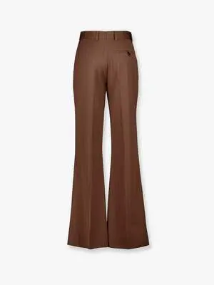 Stella McCartney Native Regenerative Wool Boot-cut Trousers