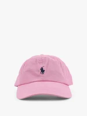 Polo Ralph Lauren Cotton Cap With Embroidered Logo - Pink