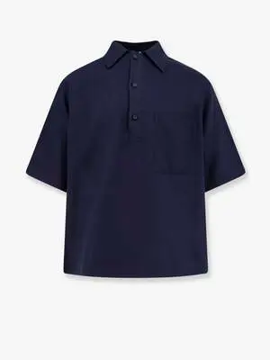 HEVO Montursi Linen And Viscose Shirt