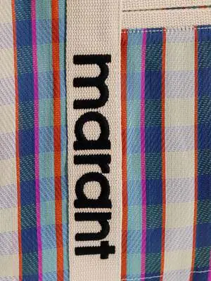 Isabel Marant Étoile Darwen Nylon Shoulder Bag With Striped Pattern