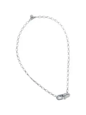 Furla Pearl Chain Necklace - Silver