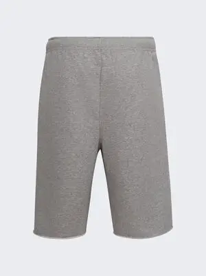 MAISON MARGIELA Logo Patch Relaxed Fit Shorts - Gray