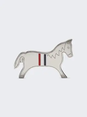 Thom Browne Lunar New Year Horse Tie Bar Sterling - Silver