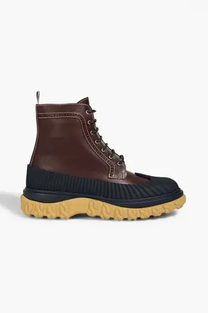 Thom Browne Leather Hiking Boots