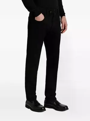 Incotex Six-pocket Jeans - Black