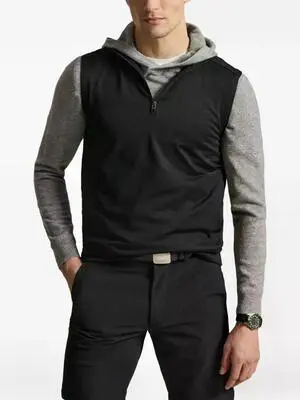Rlx Ralph Lauren Half-zip Sleeveless Vest