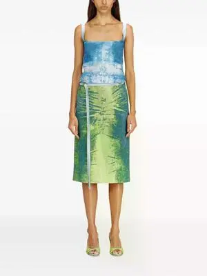 DIESEL® De-sanat-fsi Midi Dress - Green