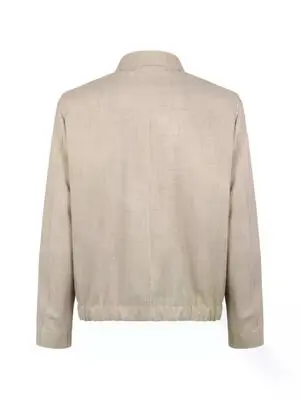 SLOWEAR Virgin Wool Jacket - Neutrals