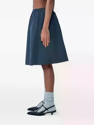Miu Miu Elasticated Waistband Midi Skirt