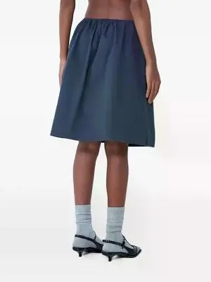 Miu Miu Elasticated Waistband Midi Skirt