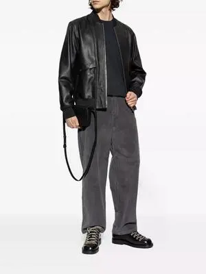Paul Smith Zip-front Leather Jacket