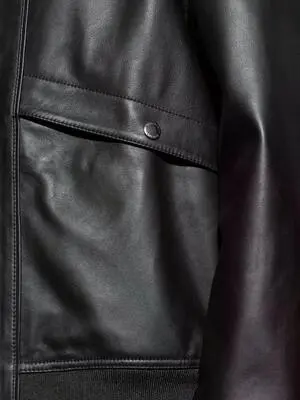 Paul Smith Zip-front Leather Jacket