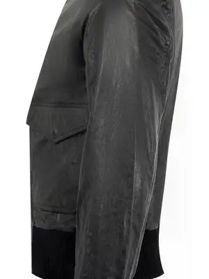 GIORGIO BRATO Leather Bomber Jacket