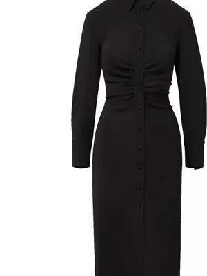 Veronica Beard Loxley Button Midi Dress