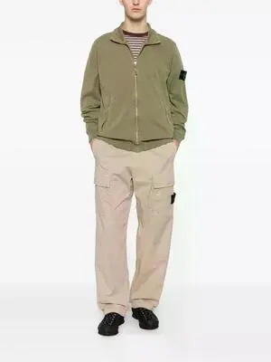 Stone Island Zip Pocket Sweatshirt