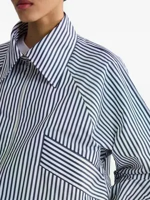 PATOU Striped Zipped Jacket