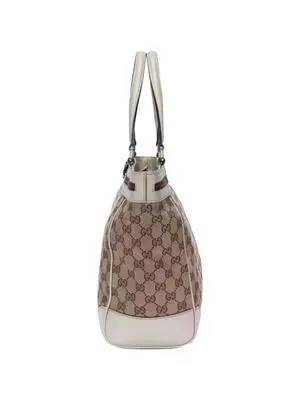 Gucci Mayfair Logo Stripe Tote Bag