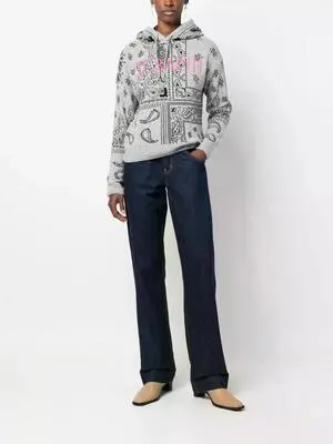 MC2 SAINT BARTH Paisley Print Hoodie