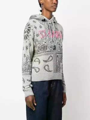 MC2 SAINT BARTH Paisley Print Hoodie