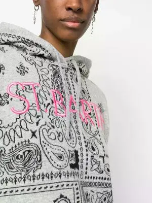 MC2 SAINT BARTH Paisley Print Hoodie