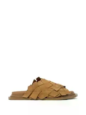 Camper Woven Nada Sandals - Brown