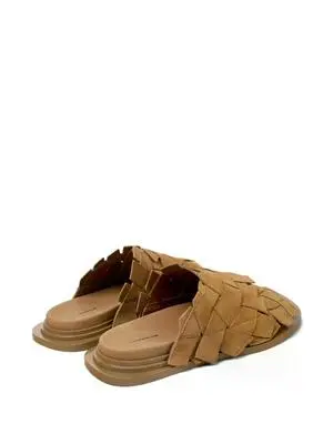Camper Woven Nada Sandals - Brown