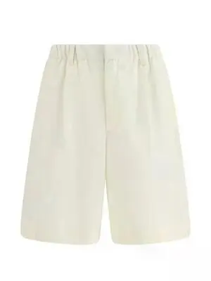 Herno Elasticated-waist Shorts - Neutrals