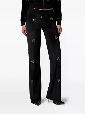 Philipp Plein Monogram-embellished Track Pants