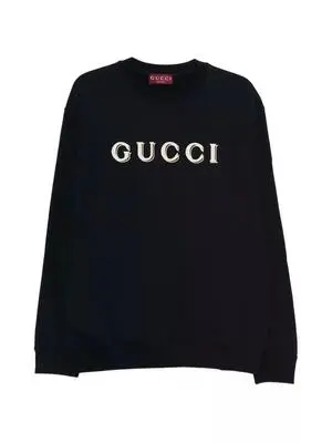 Gucci Logo-detailed Crew-neck Sweater