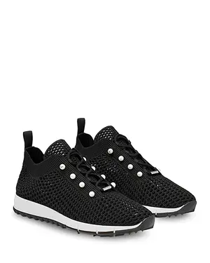 JIMMY CHOO Veles Sneakers - Black
