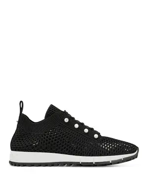 JIMMY CHOO Veles Sneakers - Black