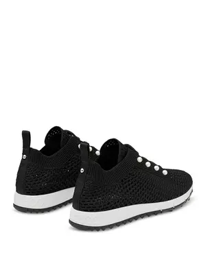 JIMMY CHOO Veles Sneakers - Black