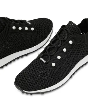 JIMMY CHOO Veles Sneakers - Black