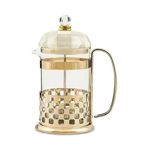 MACKENZIE-CHILDS Check French Press - Sterling